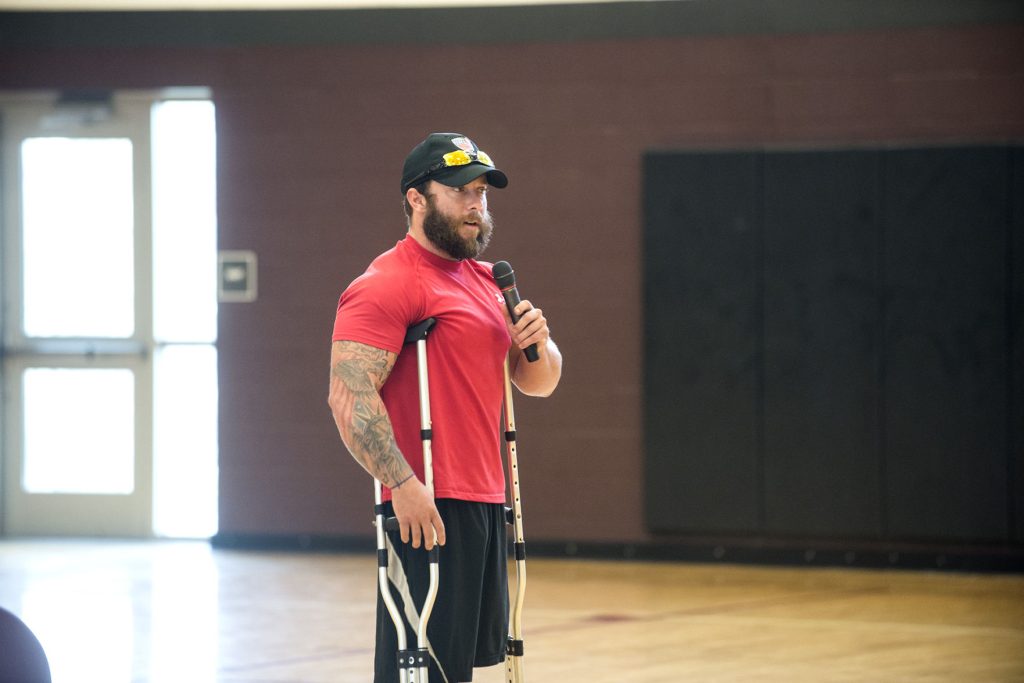 Lafayette students thank veterans, Brandon Rumbaugh - Herald-Standard